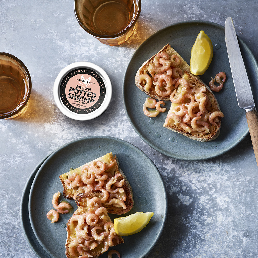 Traditional Brown Potted Shrimp - Seafood & Eat It